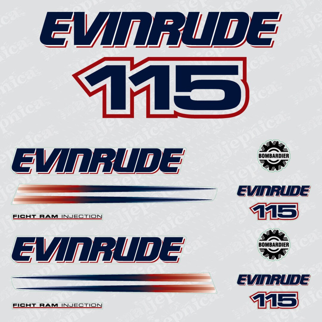 Evinrude 115 FICHT RAM Injection Outboard Aftermarket Replacement ...