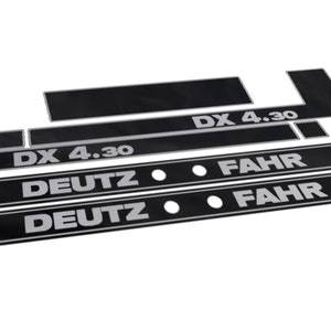 Deutz Fahr DX 4.30 Aftermarket Replacement Tractor Decal - Etsy