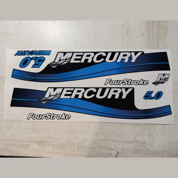 Mercury Outboard Decals - Etsy