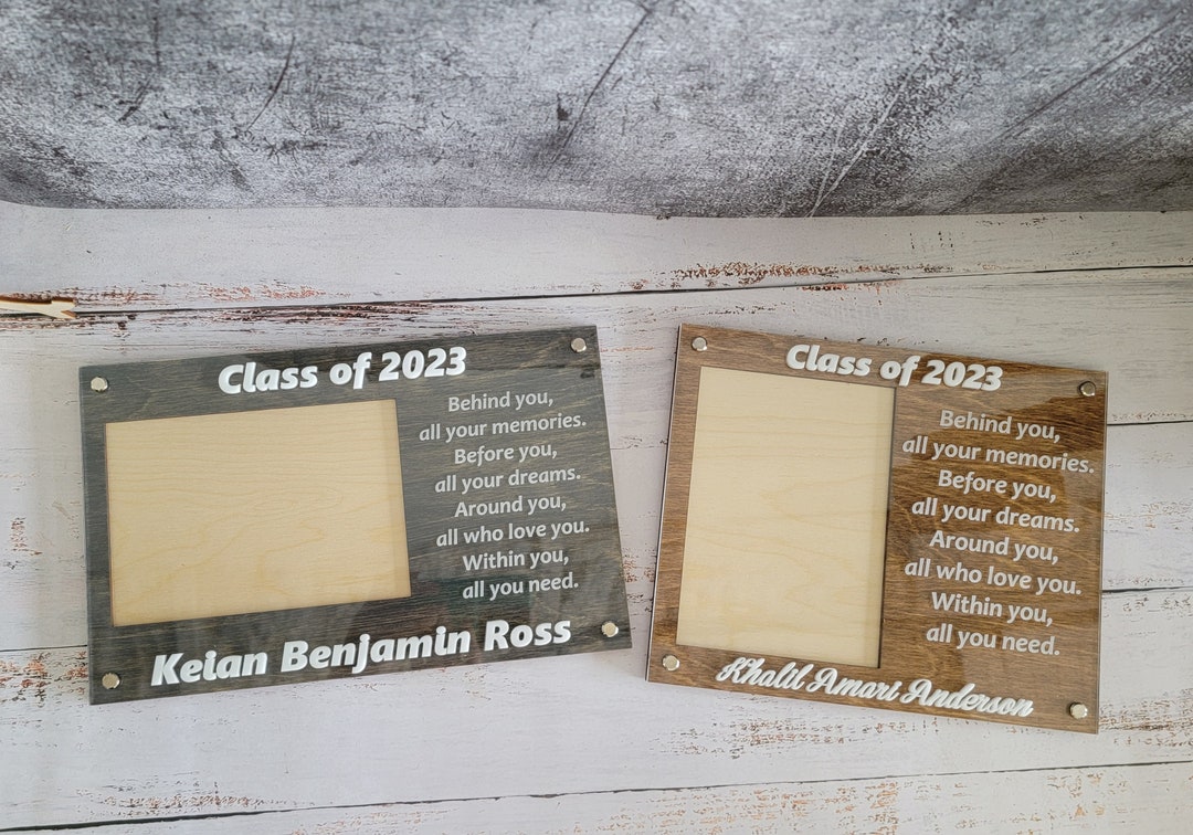 Graduation Gift 2024 Picture Frame | Personalized Class of 2024 Gift ...