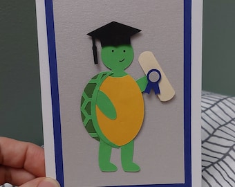 Graduation Card Turtle, Grad Card, College Graduation, High School Grad ...
