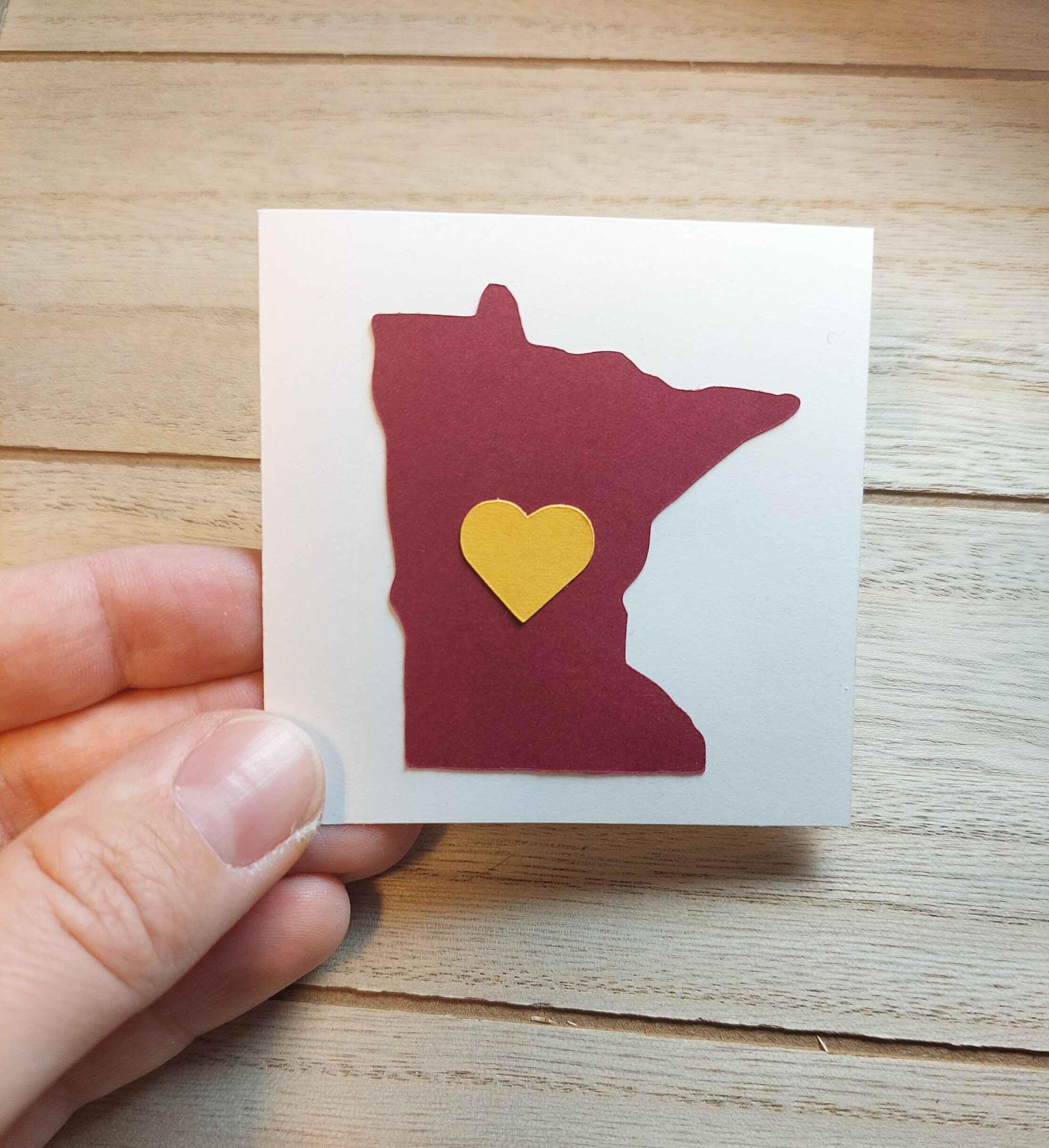 Set of Mini MN Cards (2.75" X 2.75") - Etsy