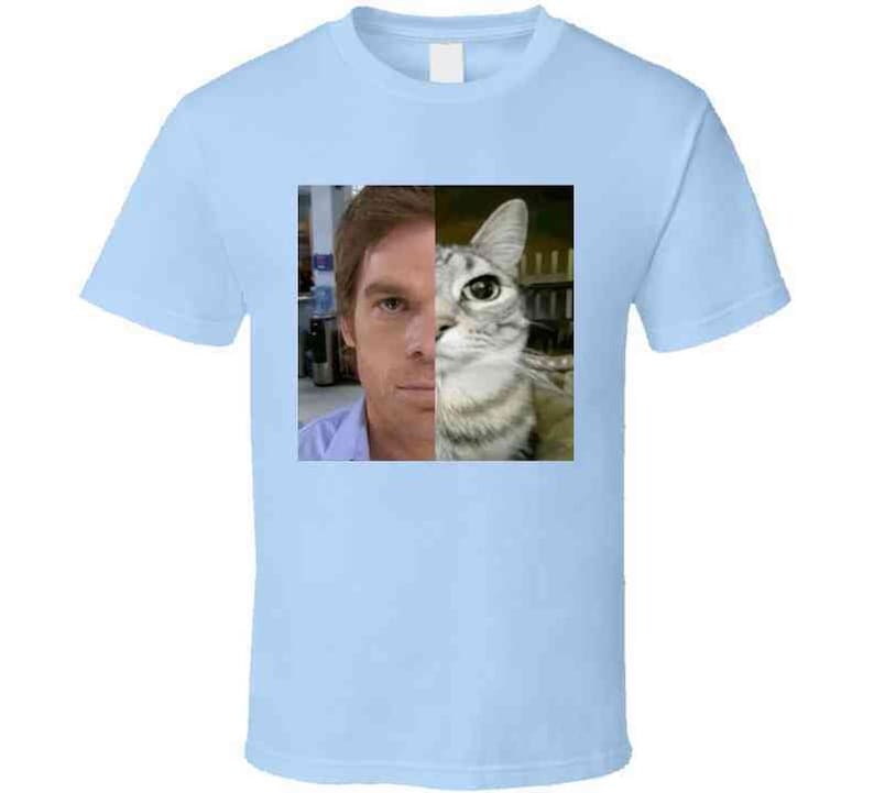Dexter Morgan Meme, Silly Cat Meme Shirt, Funny Unisex T-shirt, Gift ...
