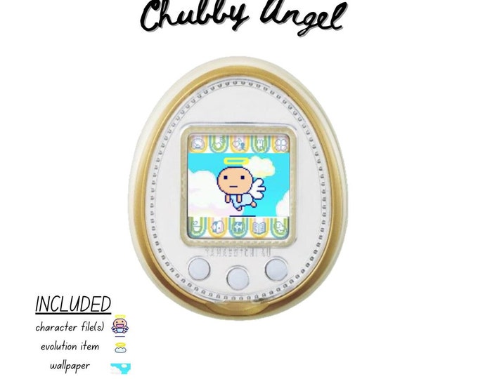 DIGITAL DOWNLOAD Tamagotchi 4U Character Chubby Angel From Angelgotch ...