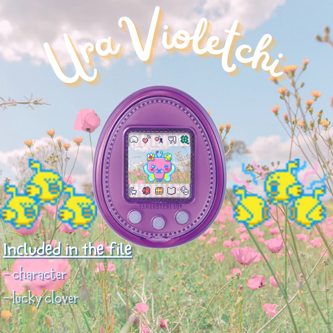 Tamagotchi 4U Character Ura Violetchi - Etsy