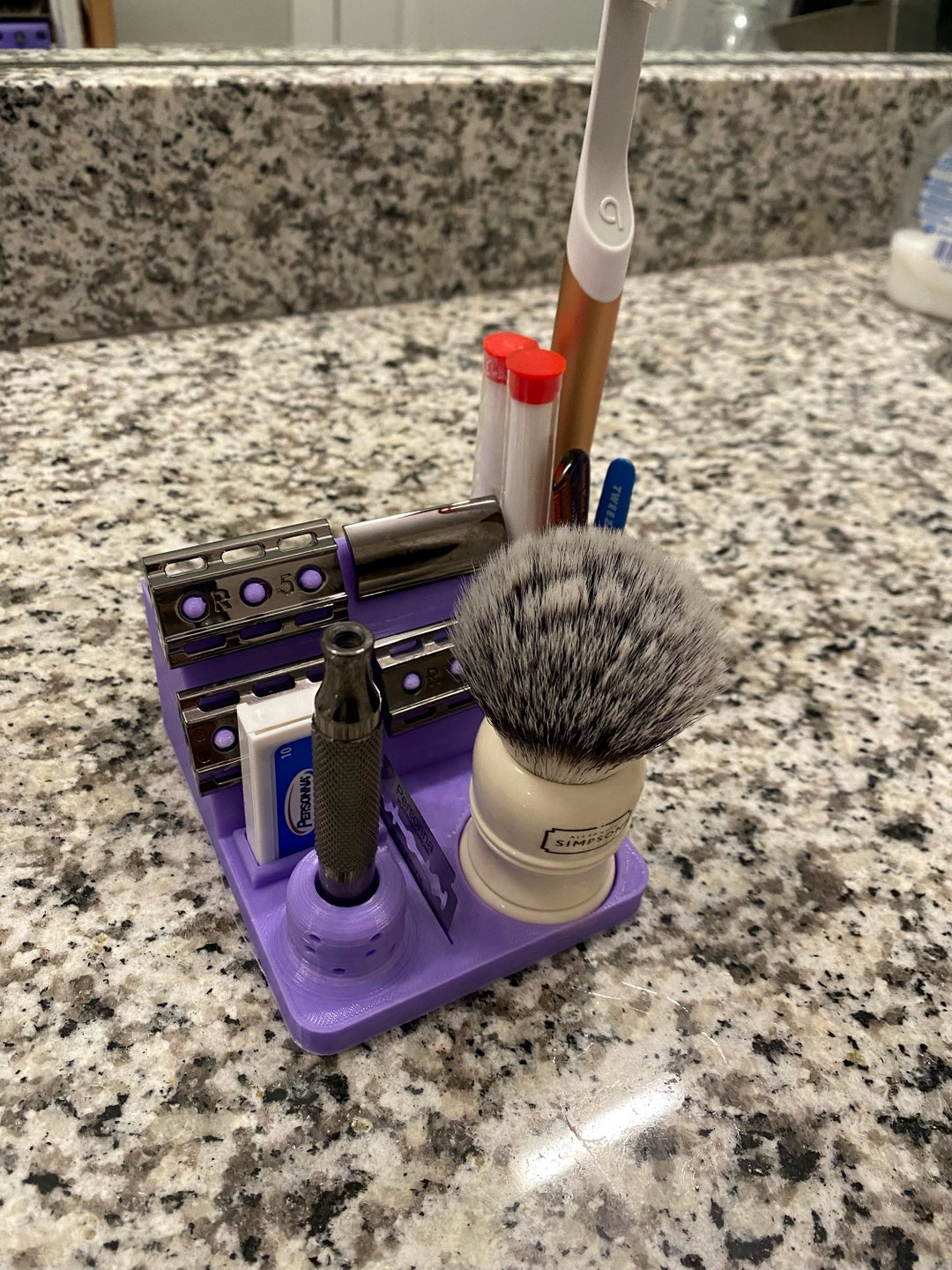 Rockwell 6C Shaving Stand, Safety Razor/shaving Brush Stand & Shaving ...