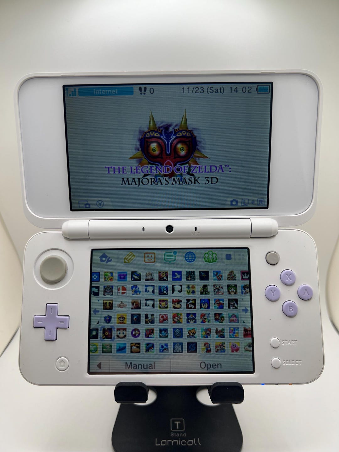 New Nintendo 2DS XL / LL lavender/white 128GB - Etsy