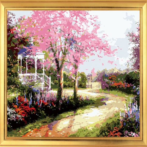 Digital Oil Painting Diy Coloring Digital Oil Painting - Etsy