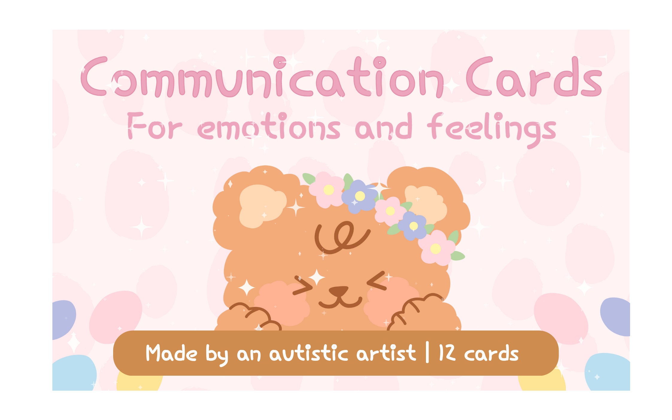Communication Cards for Non Speaking Non Verbal Autism Anxiety - Etsy