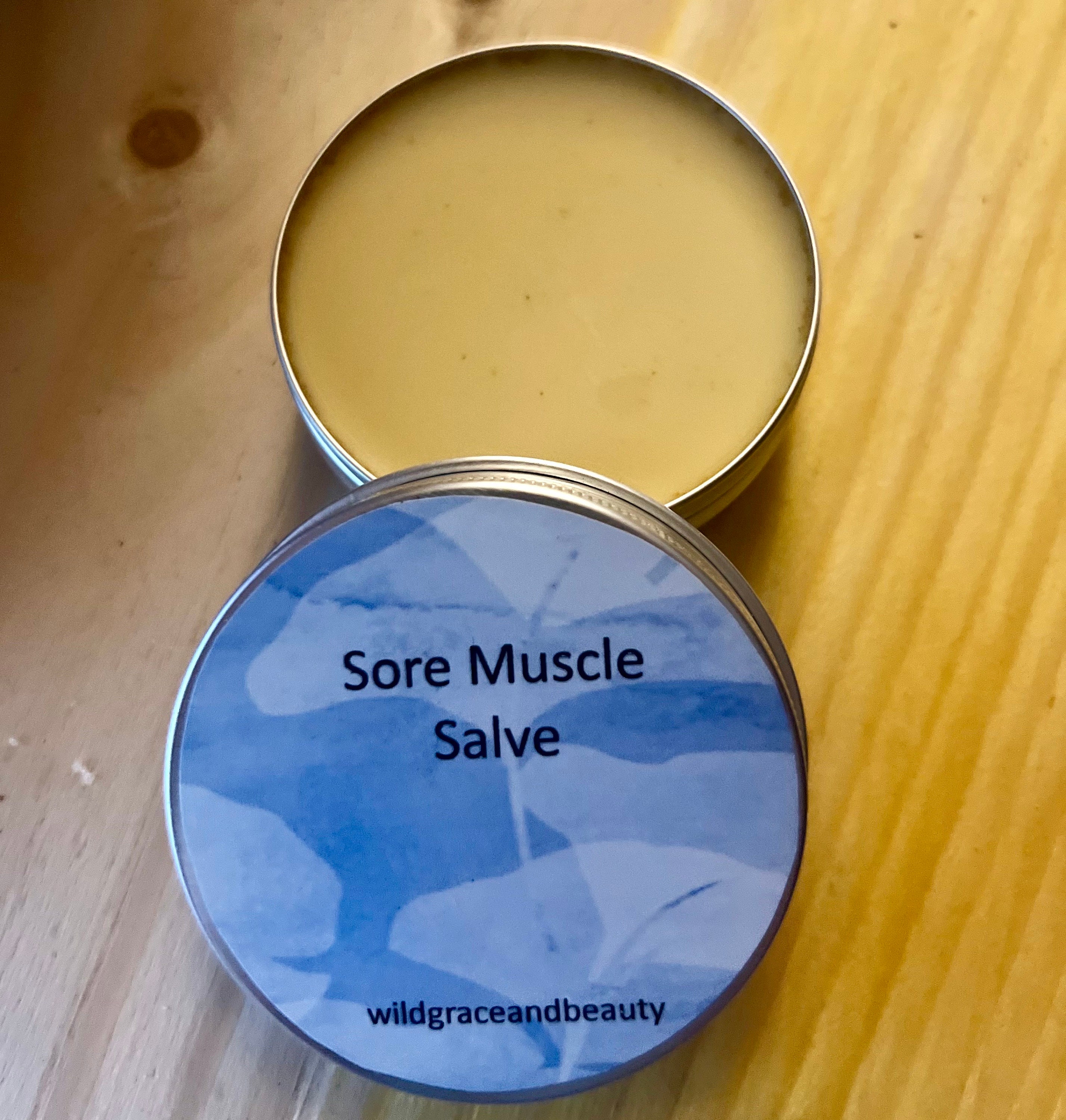 Sore Muscle Salve - Etsy