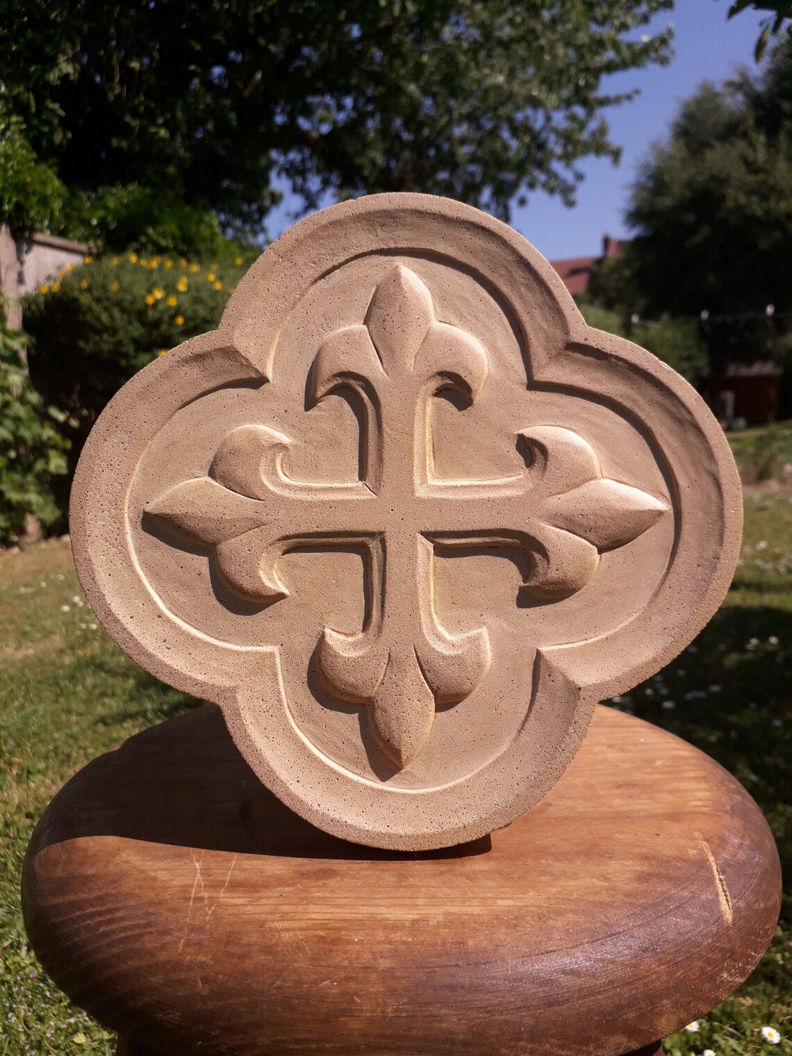Gothic Cross, Christian Symbol, Stone Sculpture - Etsy