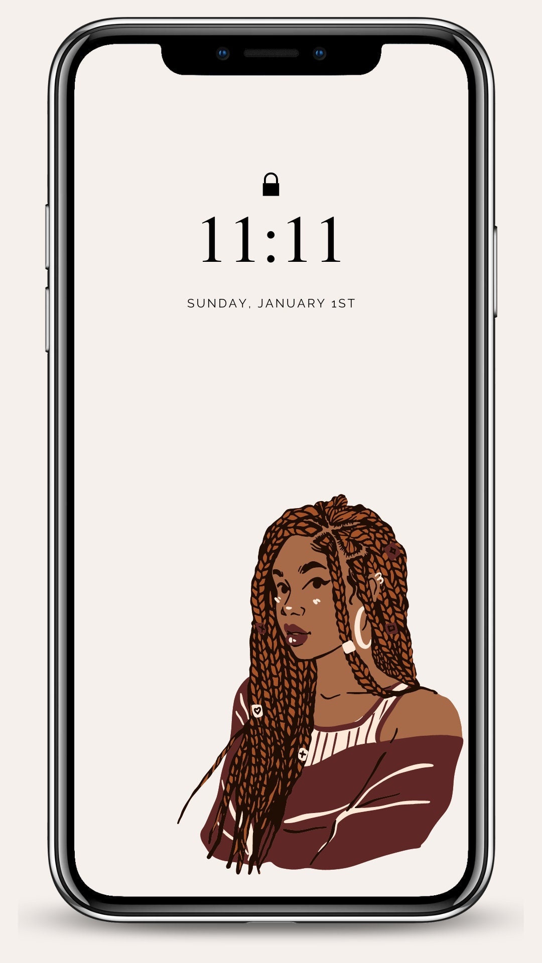 PINK iPad WALLPAPER, Lock Screen, Black Girl, Bgm, Pretty Girl, Black ...