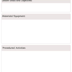 Lesson Plan Template/ Science of Reading Focus - Etsy