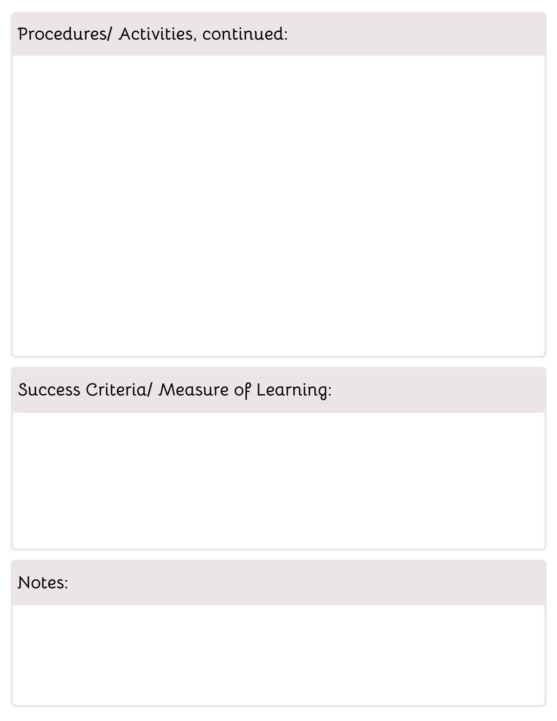 Lesson Plan Template/ Science of Reading Focus - Etsy