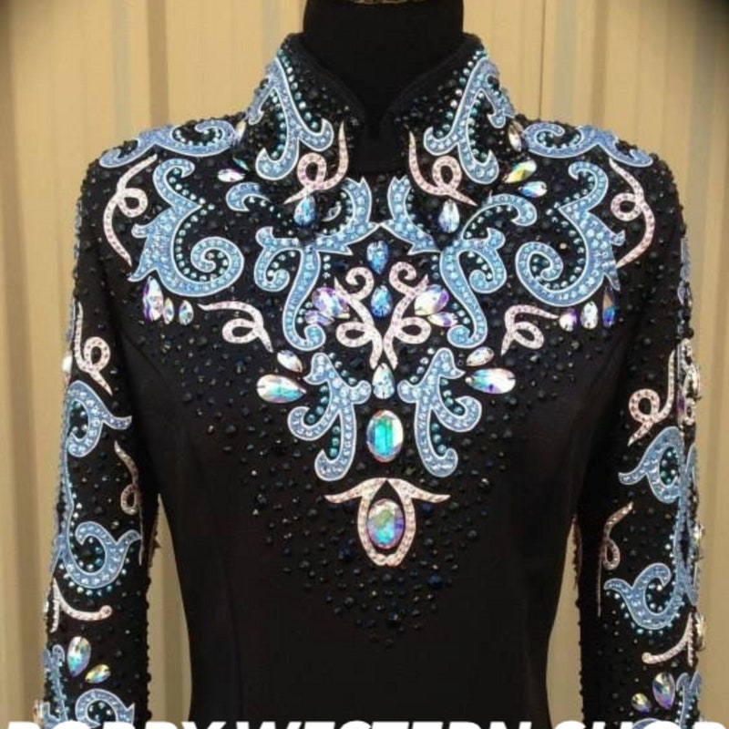 Rhinestone Rodeo Dress - Etsy