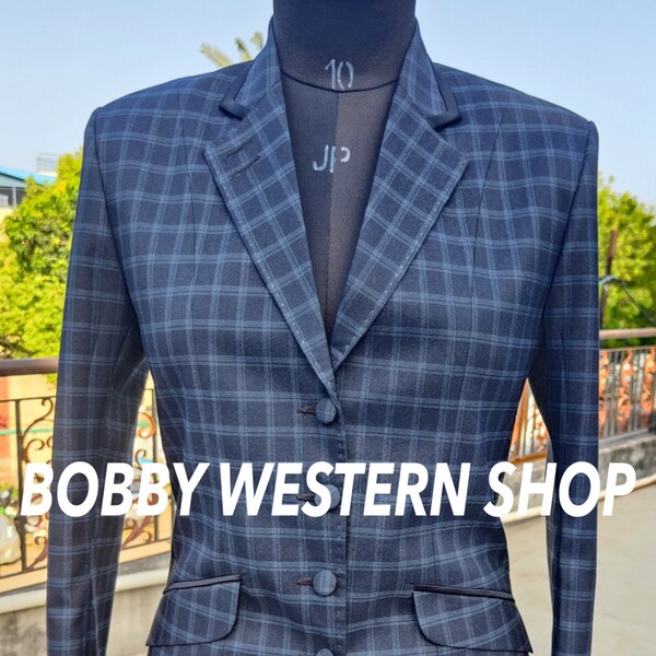 Blue Show Jumping Jacket - Etsy