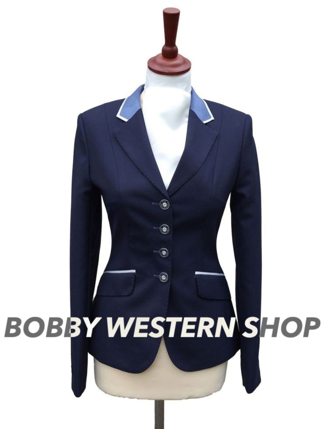 Custom Made Hunter Navy Blue Hunt Coat With Riding Jacket, Jumping Coat ...