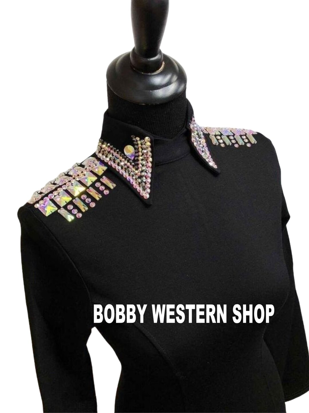 Custom Made Gold and Black Base Crotch Top Western Show Jacket | Rodeo ...