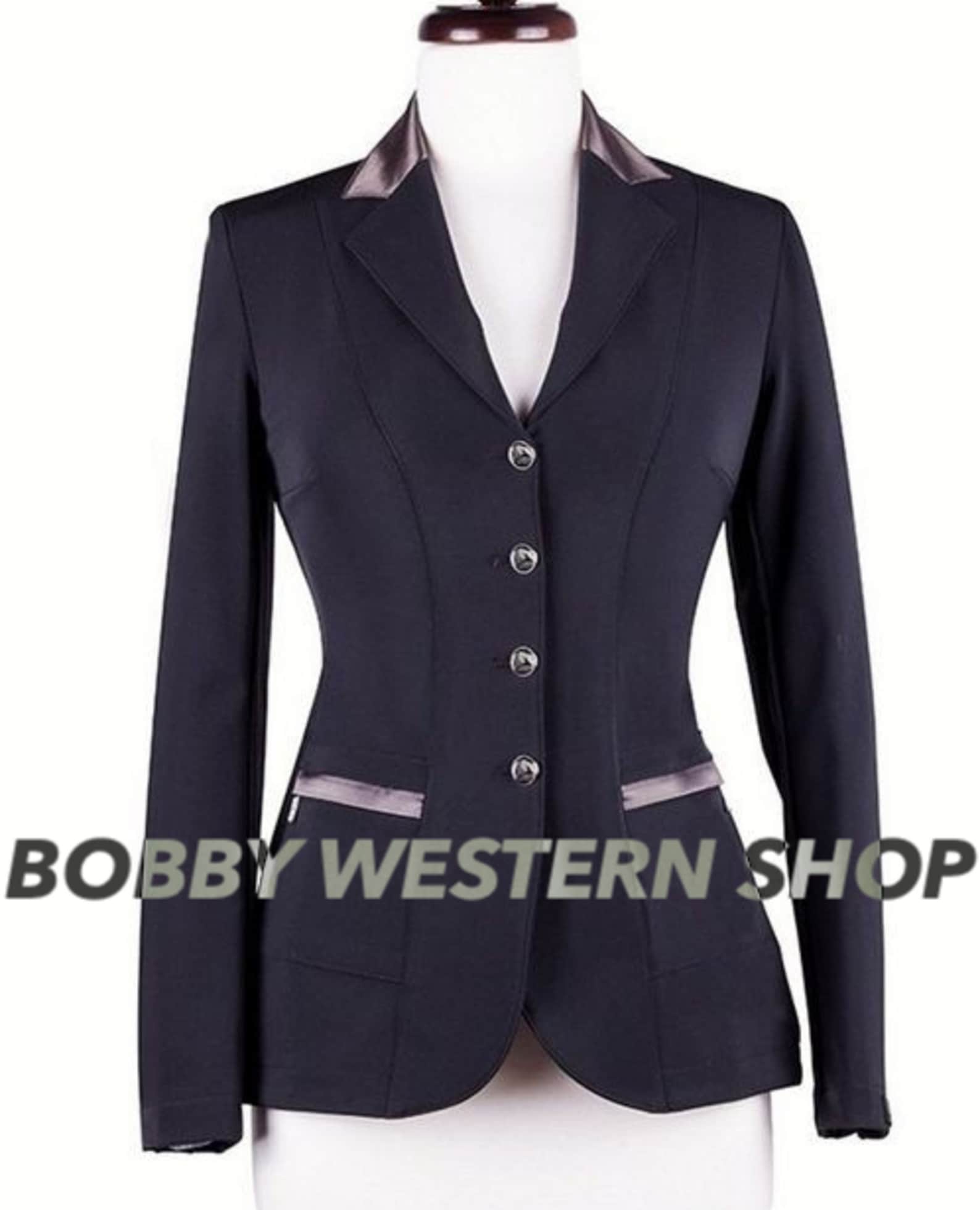 Western Custom Hand Made Hot Selling Navy Hunt Coat Riding Jacket ...