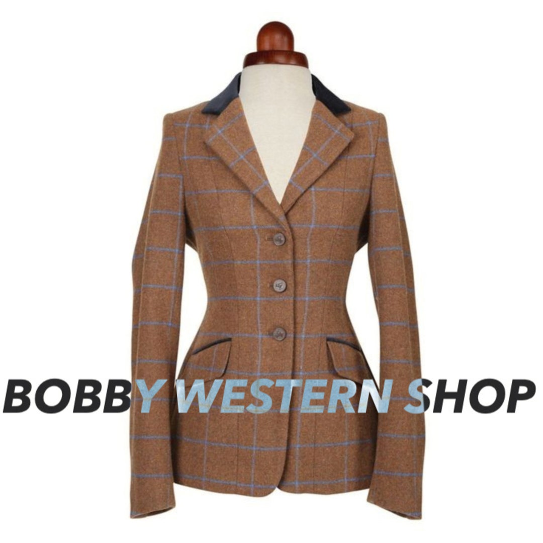 Custom Made Hunter Brown Hunt Coat With Velvet Collar/riding - Etsy