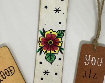 Bookmark Tattoo - Etsy