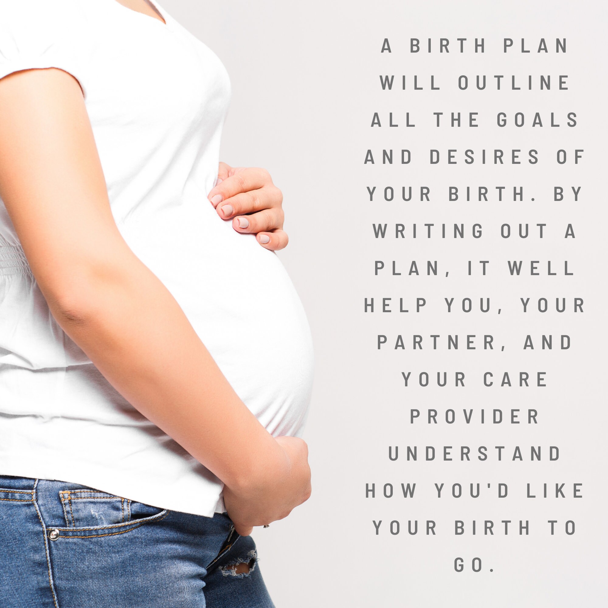 VISUAL BIRTH PLAN Editable & Printable Natural Birth - Etsy Australia