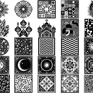 Artisan Weaves SVG Bundle, Set of 100, Instant Digital Download, Png ...