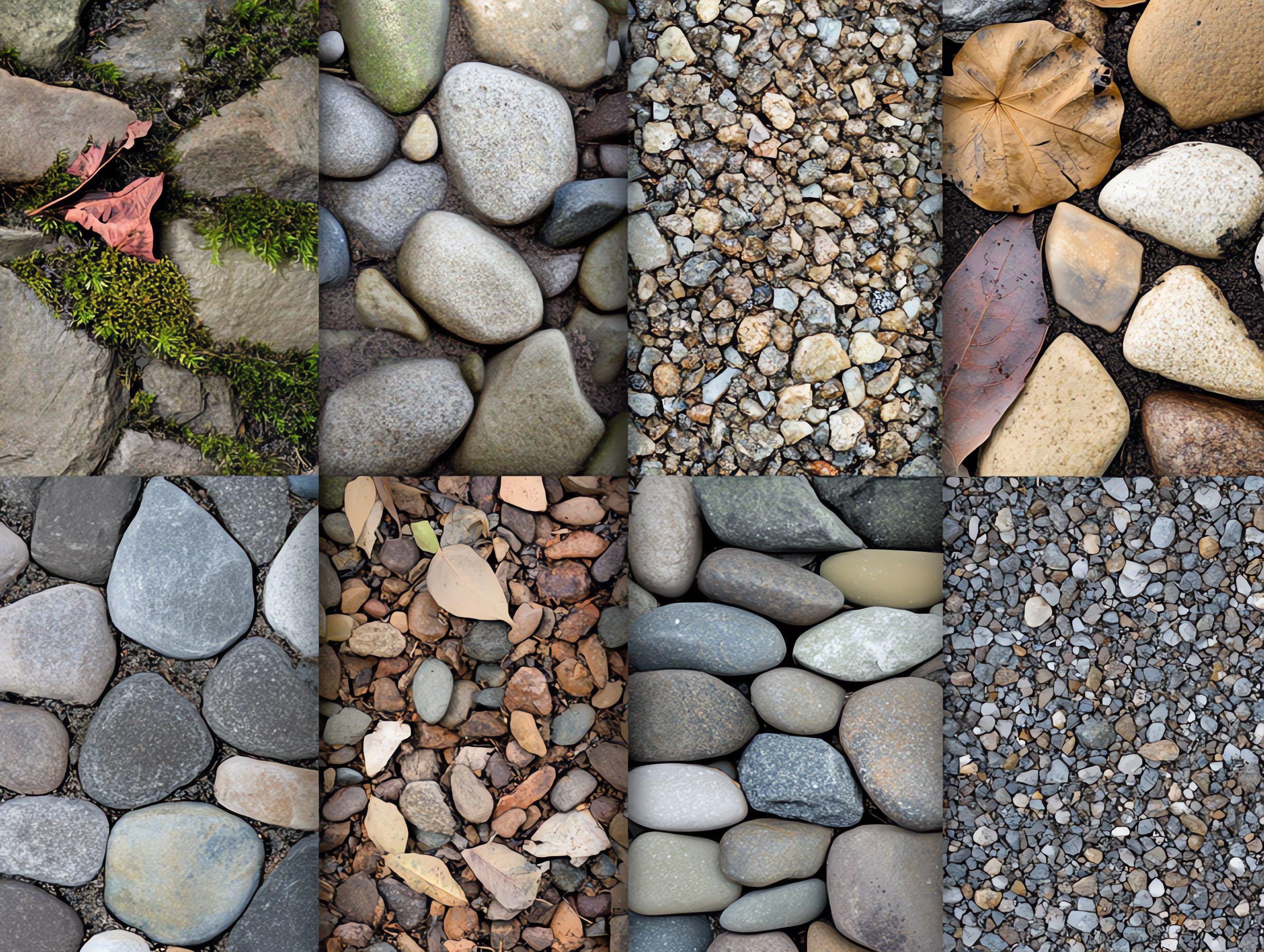 100+ Pebble Ground Procreate Textures, Brushes for Procreate, Instant ...