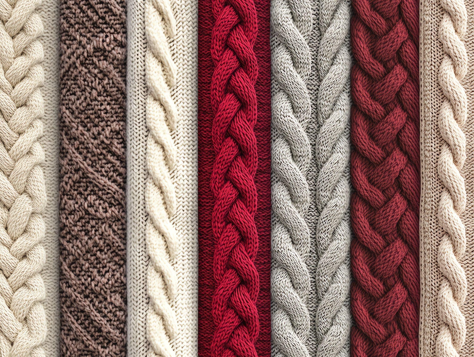 100+ Sweater Knit Stitch Procreate Textures, Brushes for Procreate ...