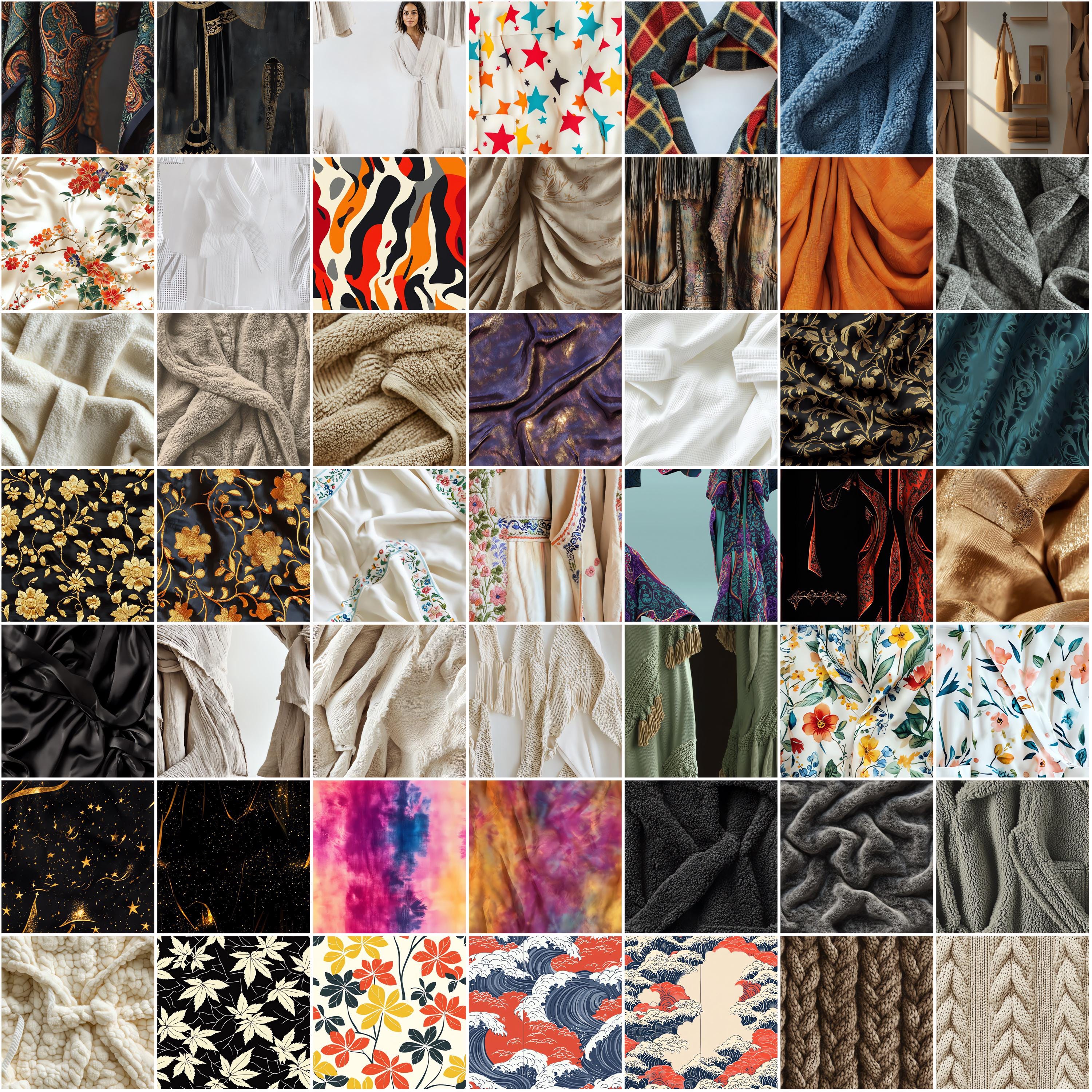 100+ Robe Texture Procreate Textures, Brushes for Procreate, Instant ...
