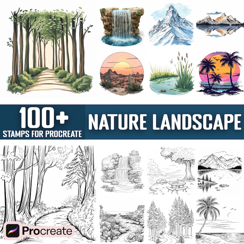 Nature Stamp - Etsy