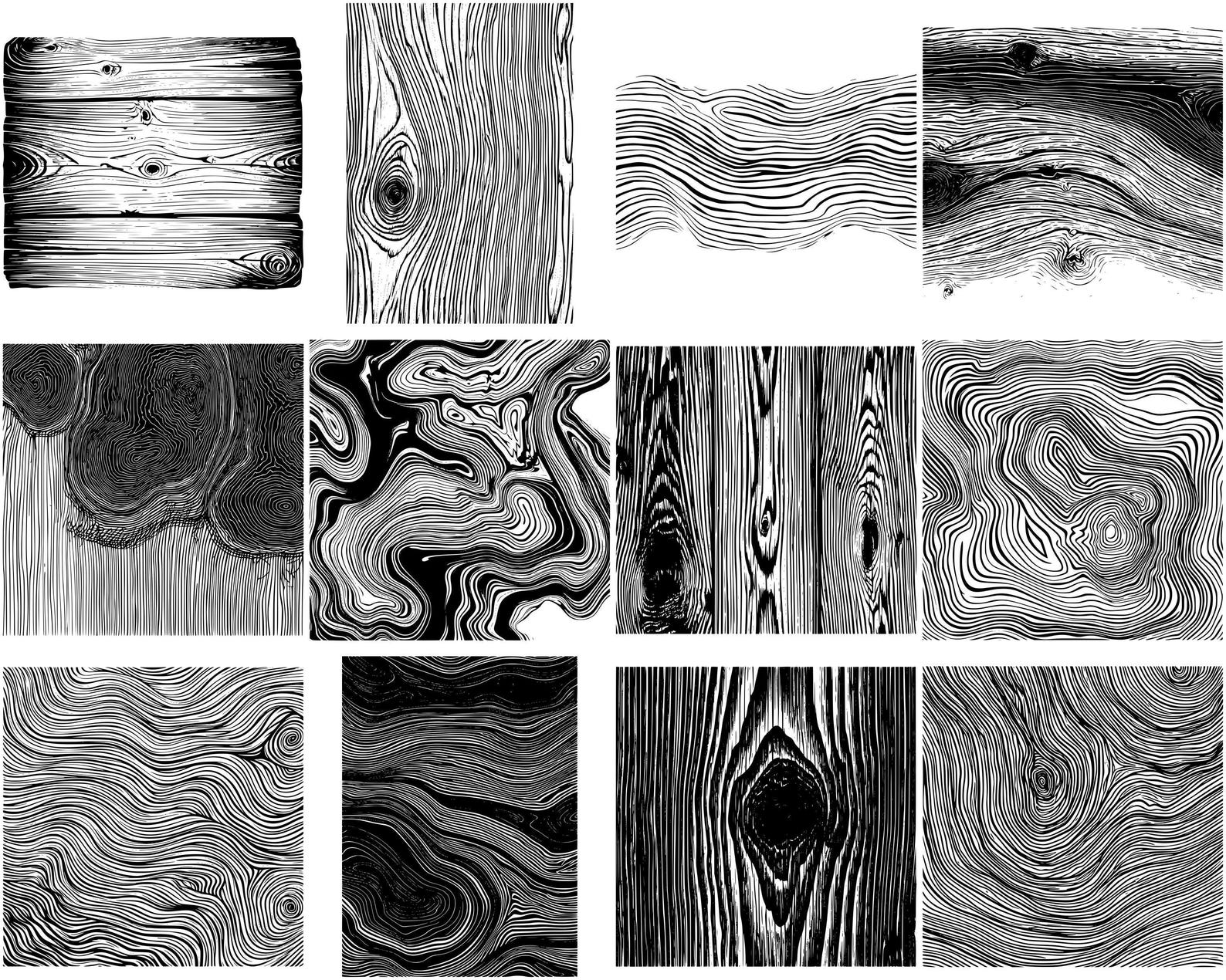 Wood Texture SVG Bundle, Set of 100, Instant Digital Download, Png, Svg ...