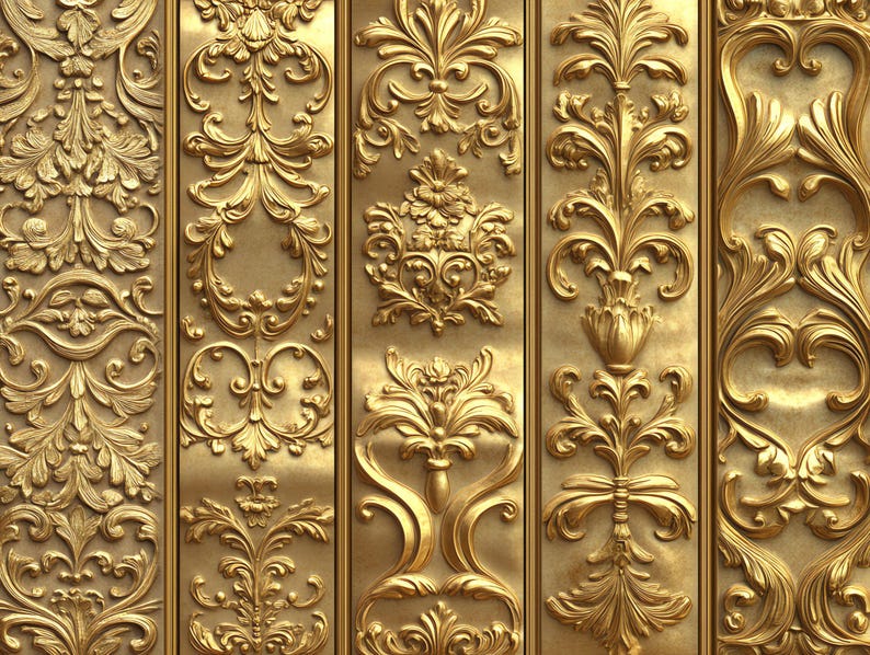 100+ Gold Texture Procreate Textures, Brushes for Procreate, Instant ...