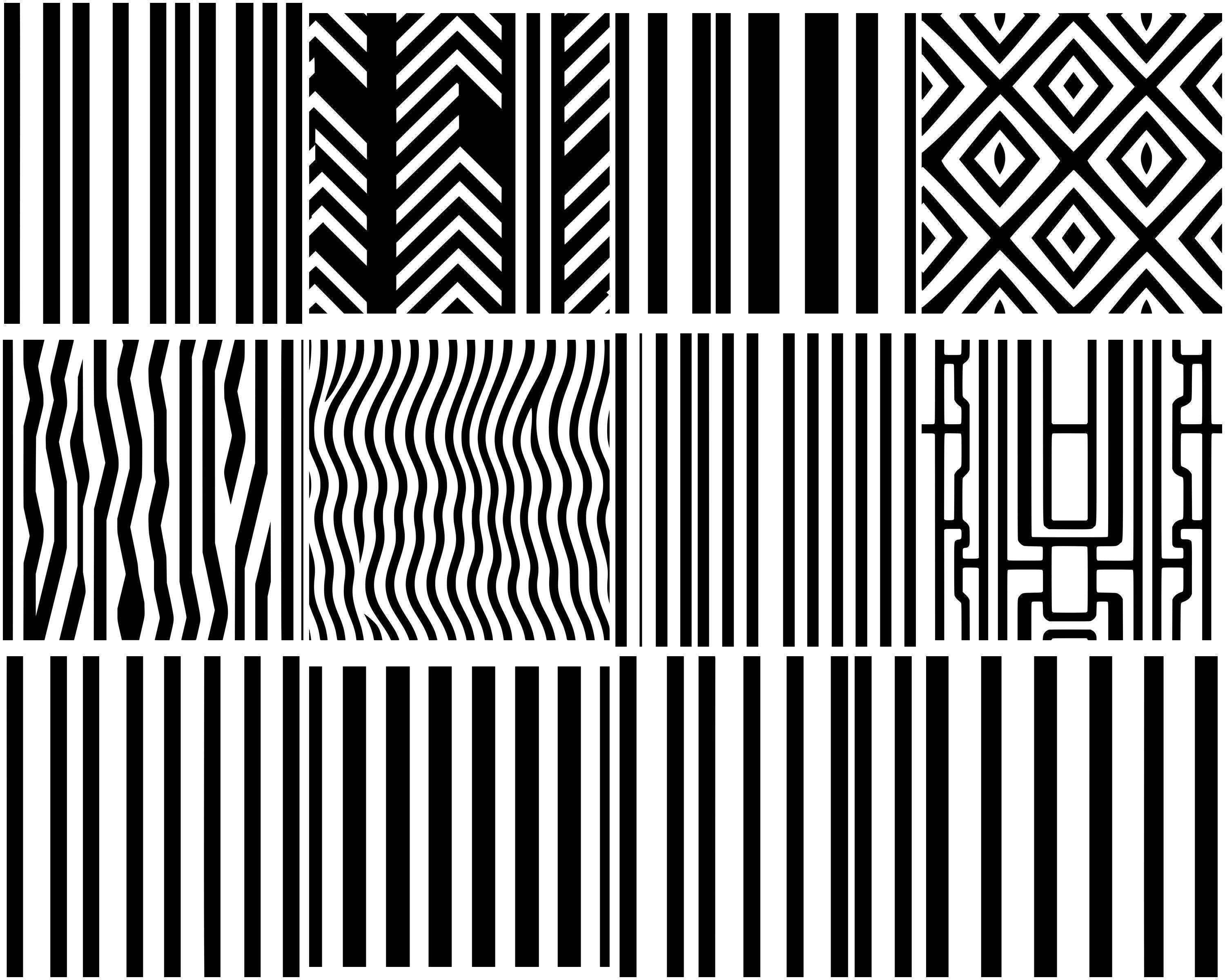 Stripe Pattern SVG Bundle, Set of 100, Instant Digital Download, Png ...