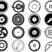 Saw Blade SVG Bundle, Set of 100, Instant Digital Download, Png, Svg ...