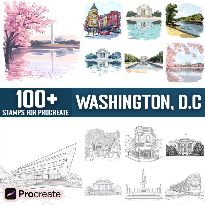 Washington Dc Stamps - Etsy