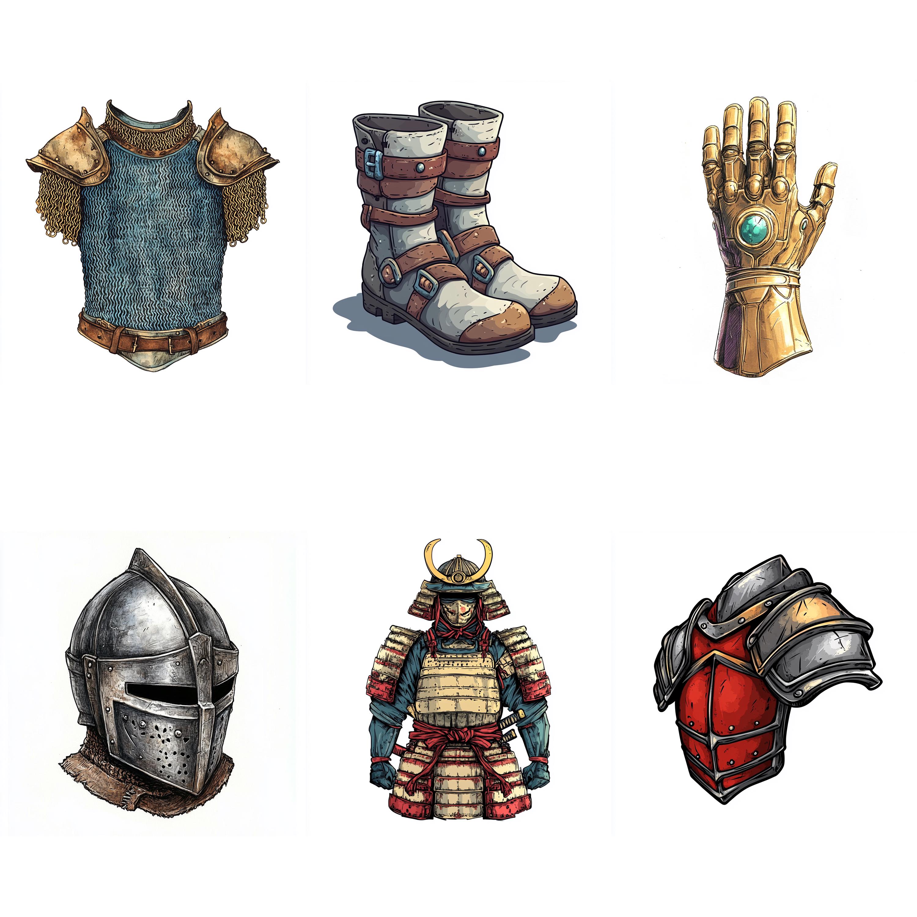 100+ Armor Procreate Stamps, Brushes for Procreate, Instant Digital ...