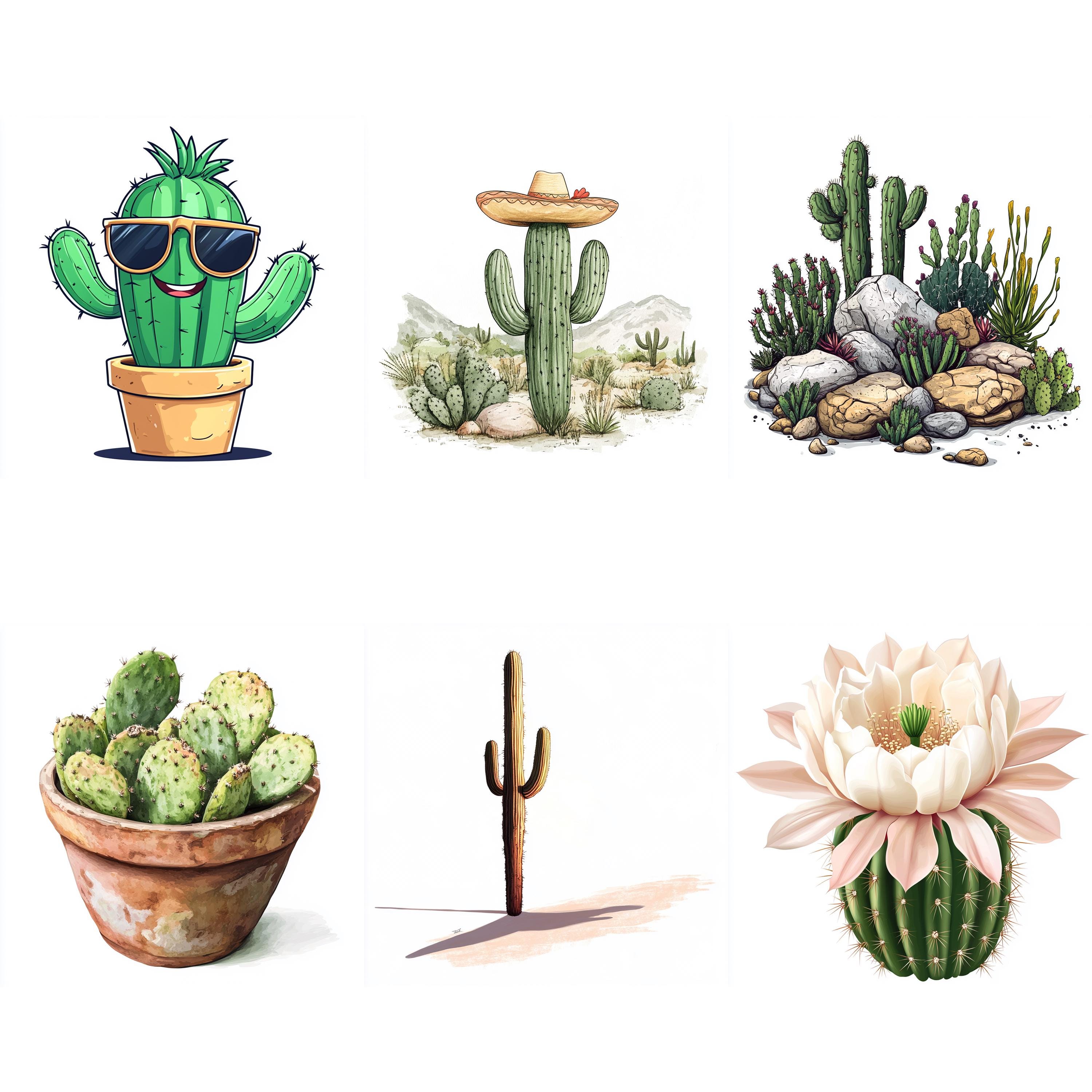 100+ Cactus Collection Procreate Stamps, Brushes for Procreate, Instant ...