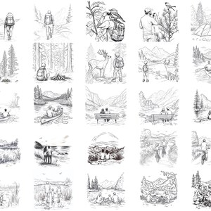 100+ National Parks Procreate Stamps, Brushes for Procreate, Instant ...