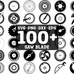 Saw Blade SVG Bundle, Set of 100, Instant Digital Download, Png, Svg ...