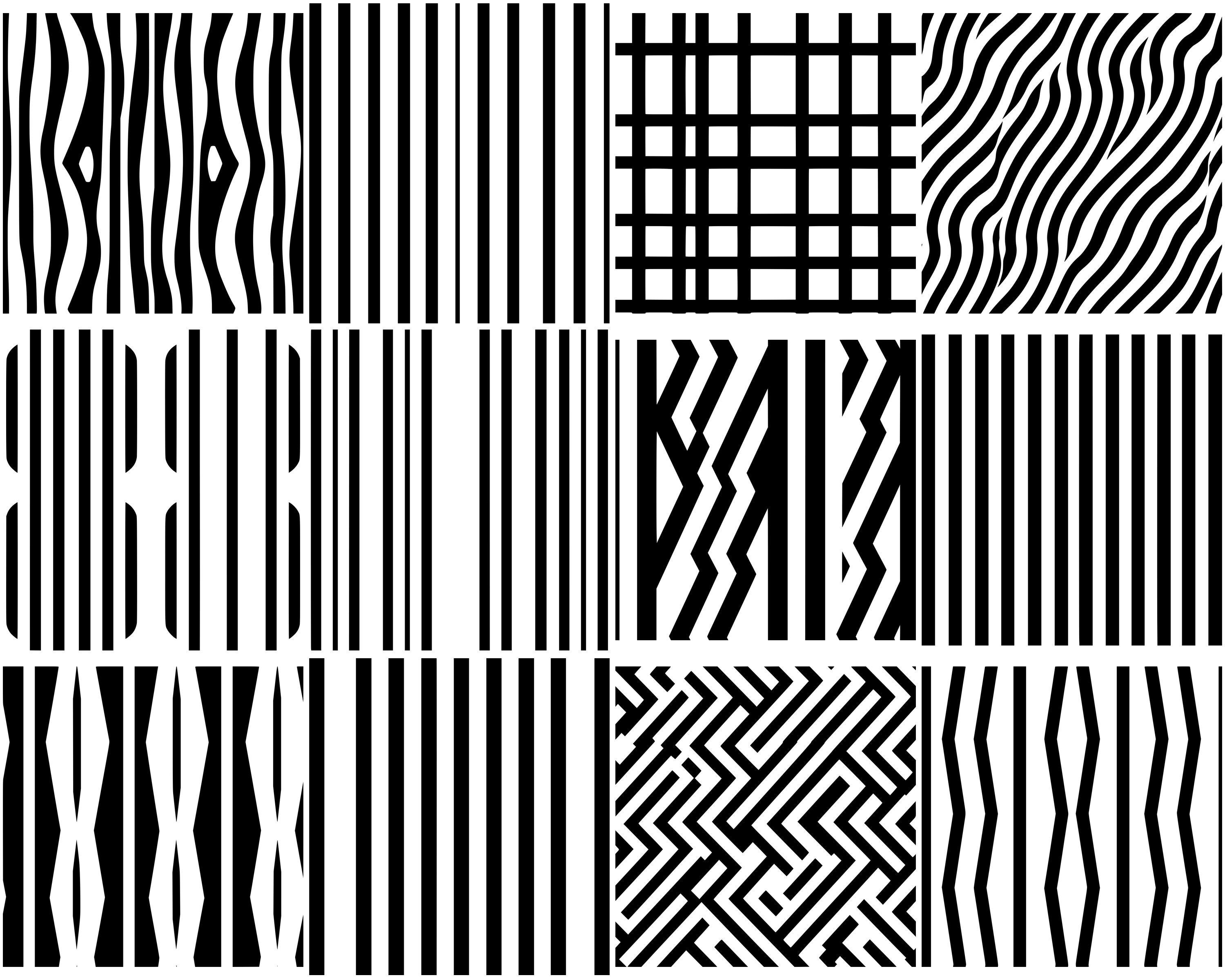 Stripe Pattern SVG Bundle, Set of 100, Instant Digital Download, Png ...