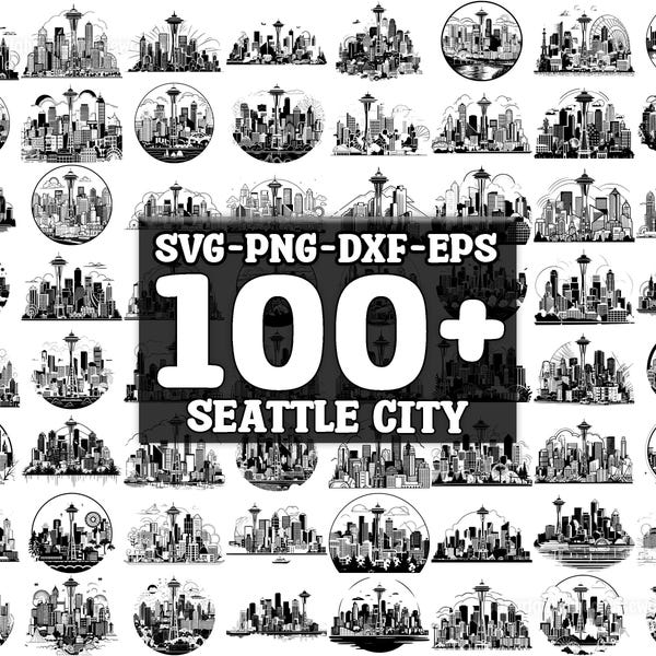 Seattle Svg - Etsy