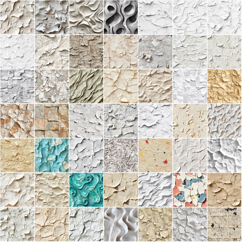 100+ Paper Mache Procreate Textures, Brushes for Procreate, Instant ...