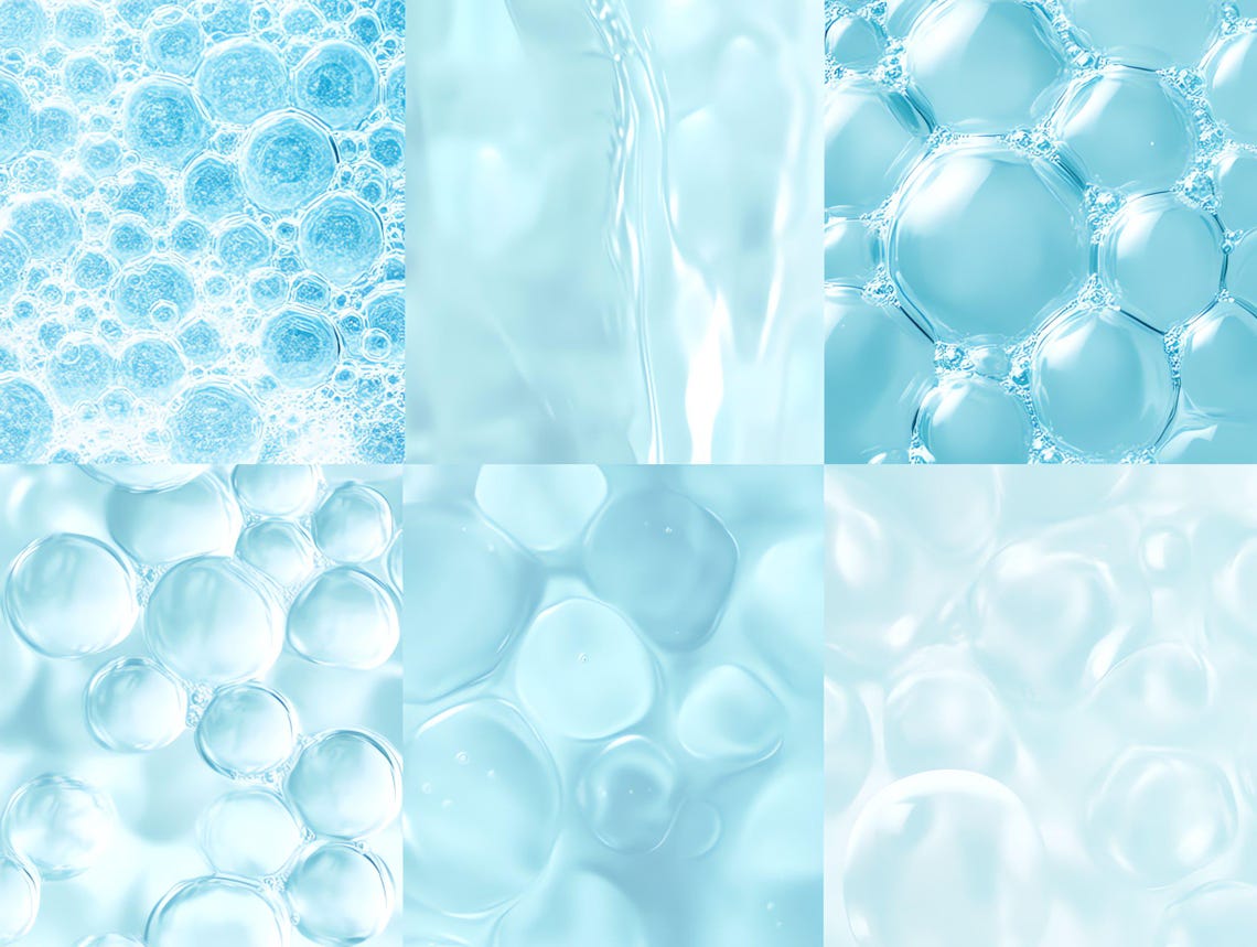 100+ Boiling Water Bubble Top Procreate Textures, Brushes for Procreate ...