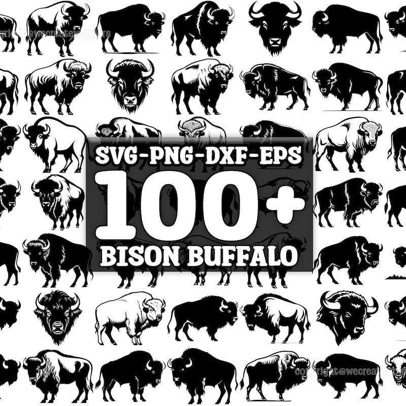 Buffalo Svg - Etsy