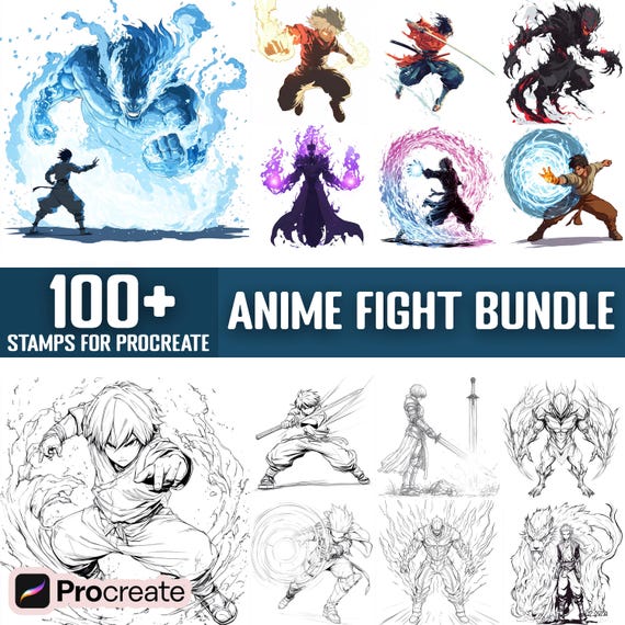 Anime Fight Scene