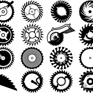 Saw Blade SVG Bundle, Set of 100, Instant Digital Download, Png, Svg ...
