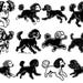 Poodle Dog SVG Bundle, Set of 100, Instant Digital Download, Png, Svg ...