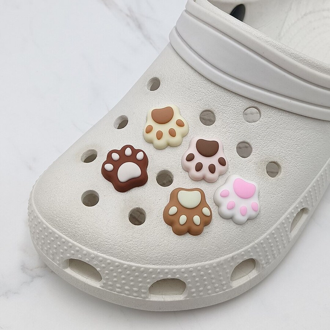 Cute Paws Croc Charmsjibbitzdog Shoe Charmscatpetjibbitz - Etsy