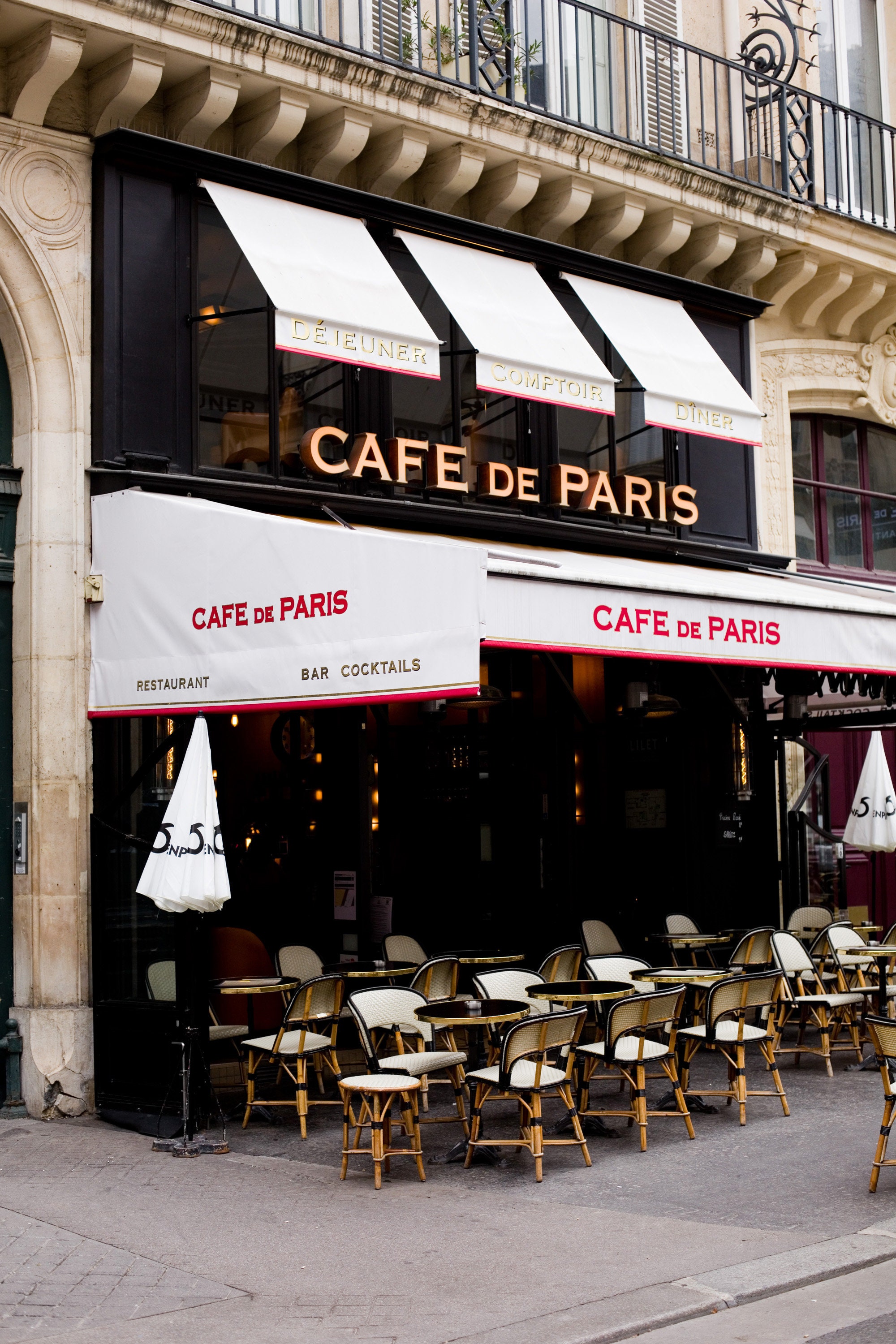 Paris Photography - Cafe De Paris, Paris Architecture, French Home ...